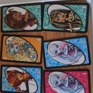 Mattel | Toys | International Monster High Uno Card Game | Poshmark